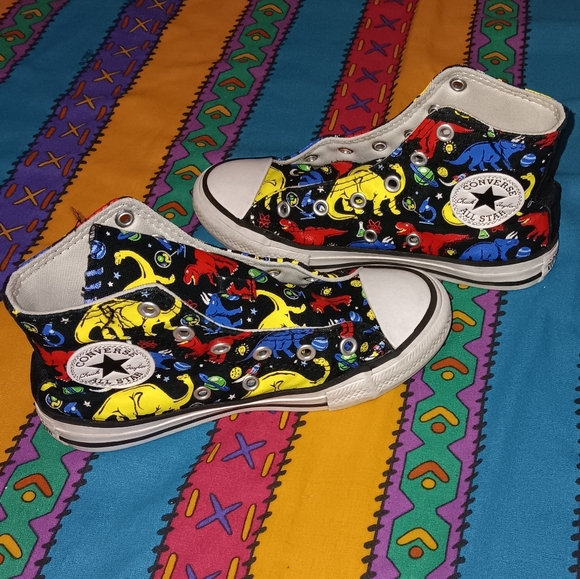 Converse | Shoes | Converse All Star Chuck Taylor High Top Colorful ...